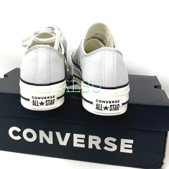 Converse | Shoes | Converse Ctas Lift Low Leather Vintage Mouse Women ...
